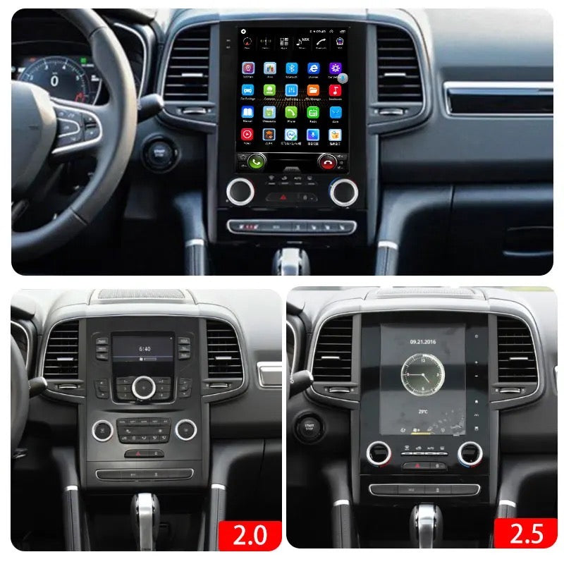 CTB- JM472C | RENAULT MEGANE 4 - KOLEOS 2 | 2014-2021 MONITOR 9"7 POLL ...