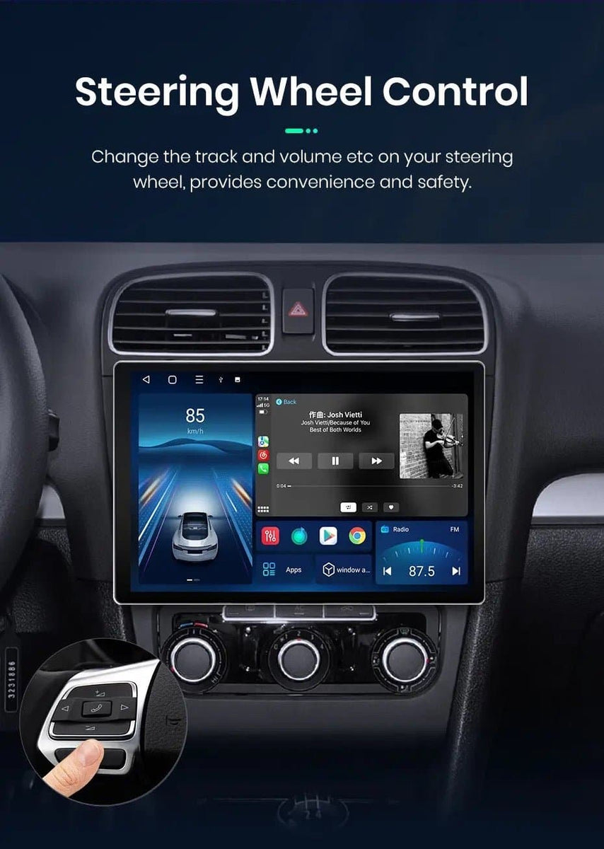 CTB-VW780PRO | VOLKSWAGEN GOLF 6 | 11.5 POLLICI NAVIGATORE RADIO OCTAC ...